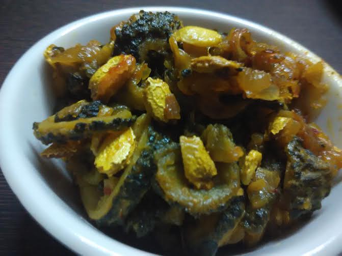 Tasty, Tangy, Sweet Bitter Gourd Stir Fry (Khatta Meetha Karela)