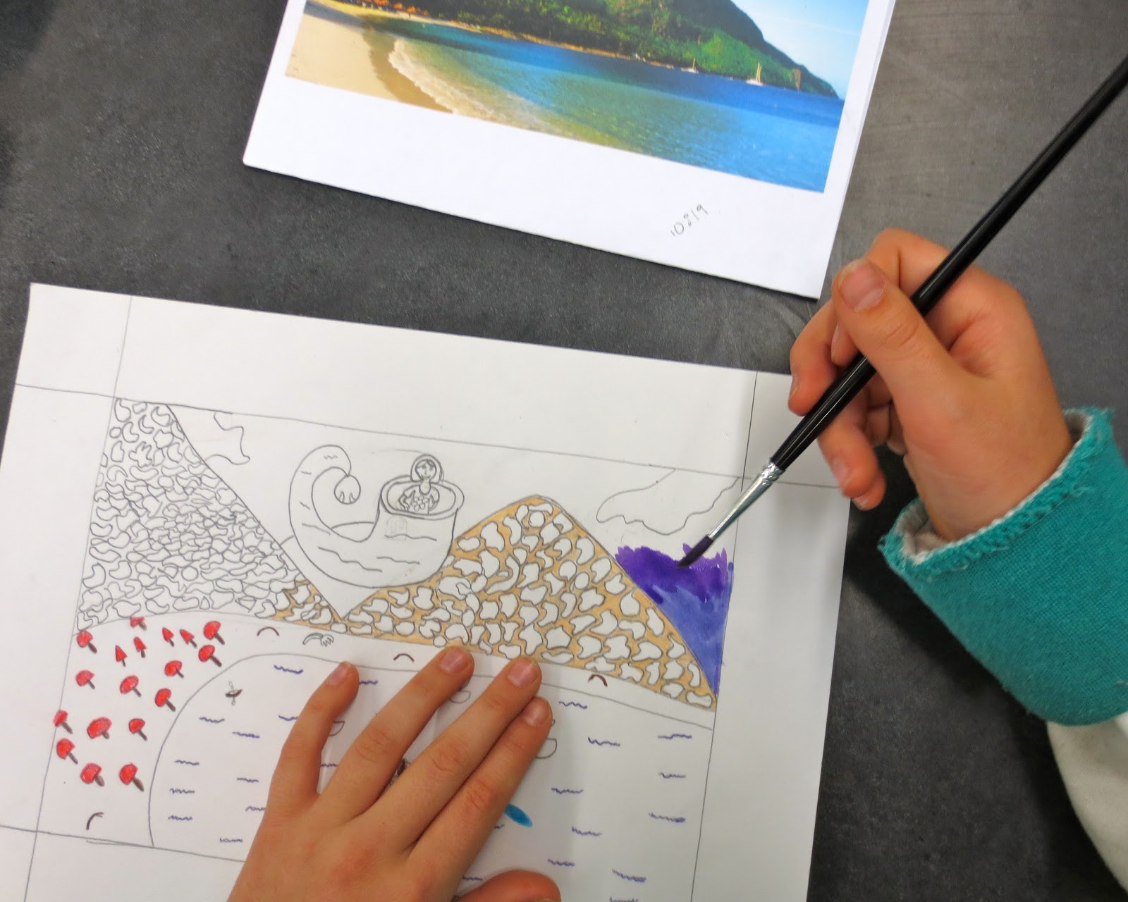 Zilker Elementary Art Class: 5th Grade Faith Ringgold Story Quilts