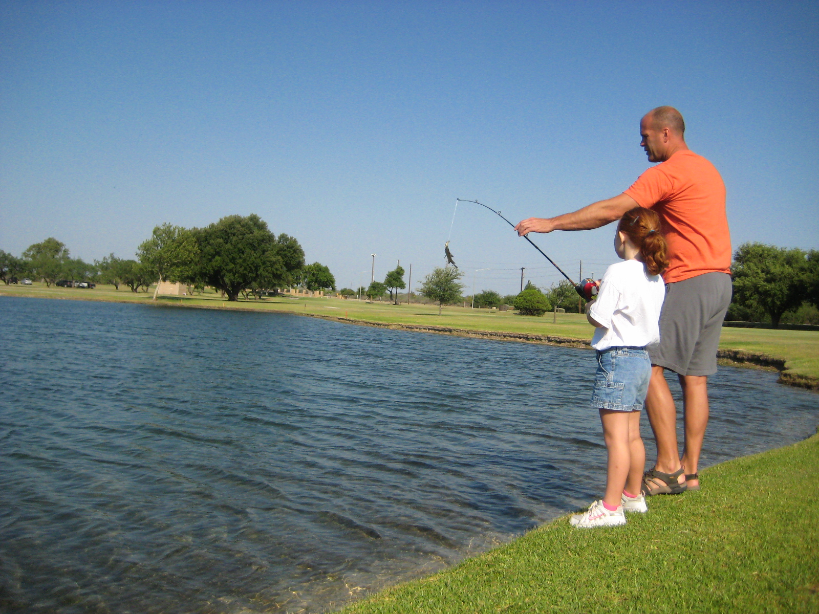The Desert Chronicles: Fishing at the Golf Course