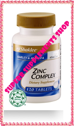 Superb Supplements Shop: ZINC COMPLEX SHAKLEE