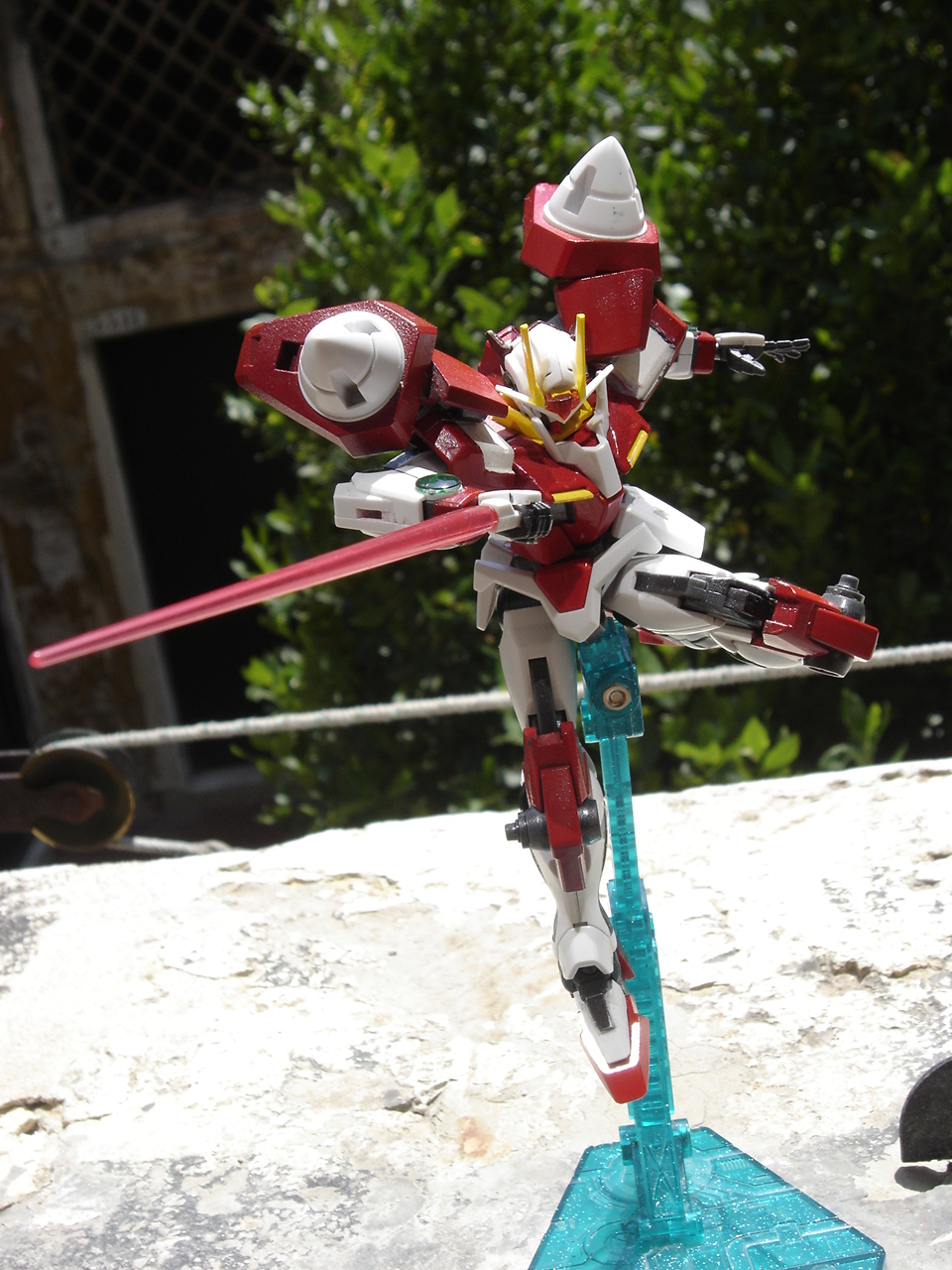 Lightning Ace's gundams: 00 GUNDAM 7 SWORD/G HG 1/144 posings with GN ...