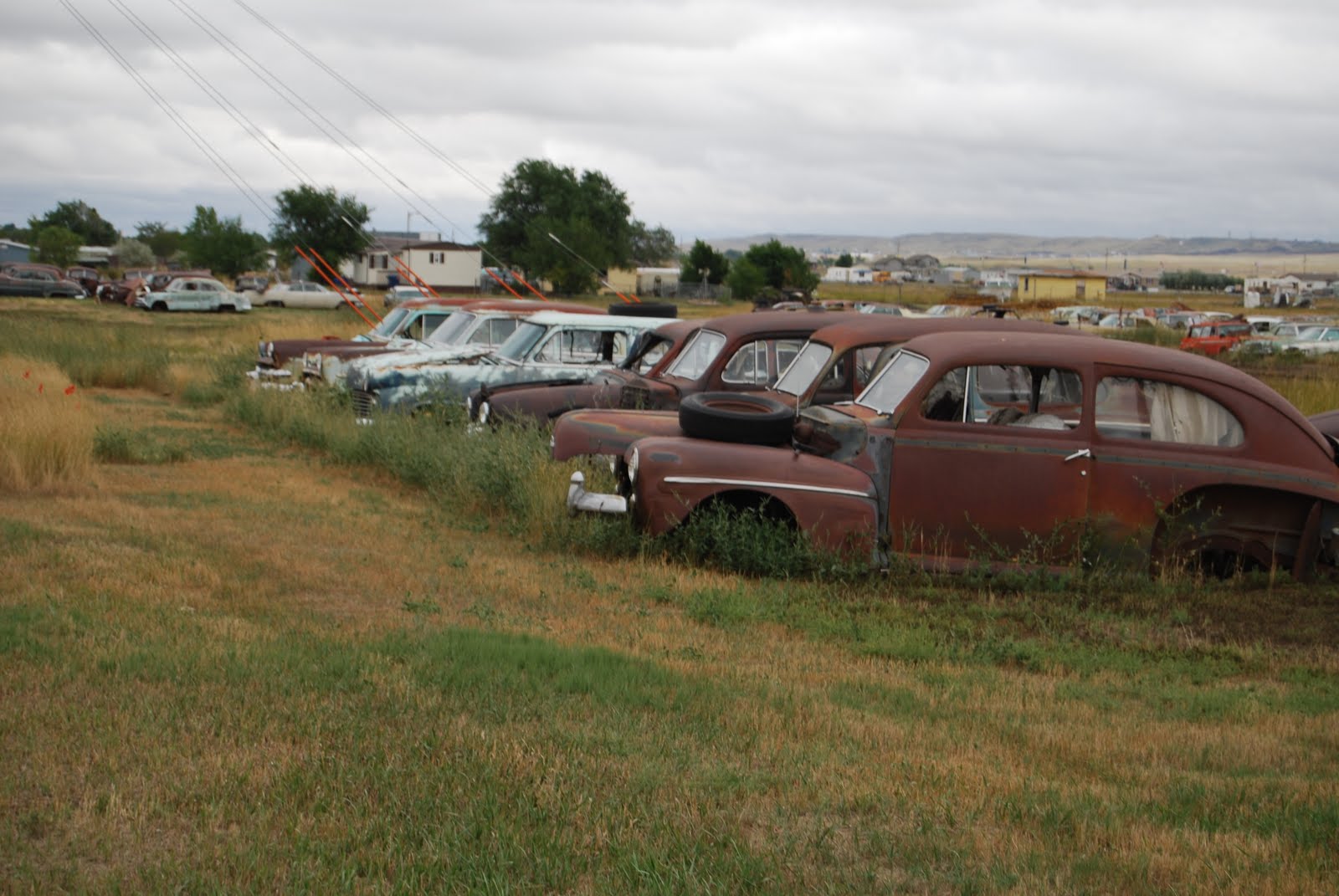 Life in Fort Yates, North Dakota: Rapid City, SD - "Vintage Car" Graveyard