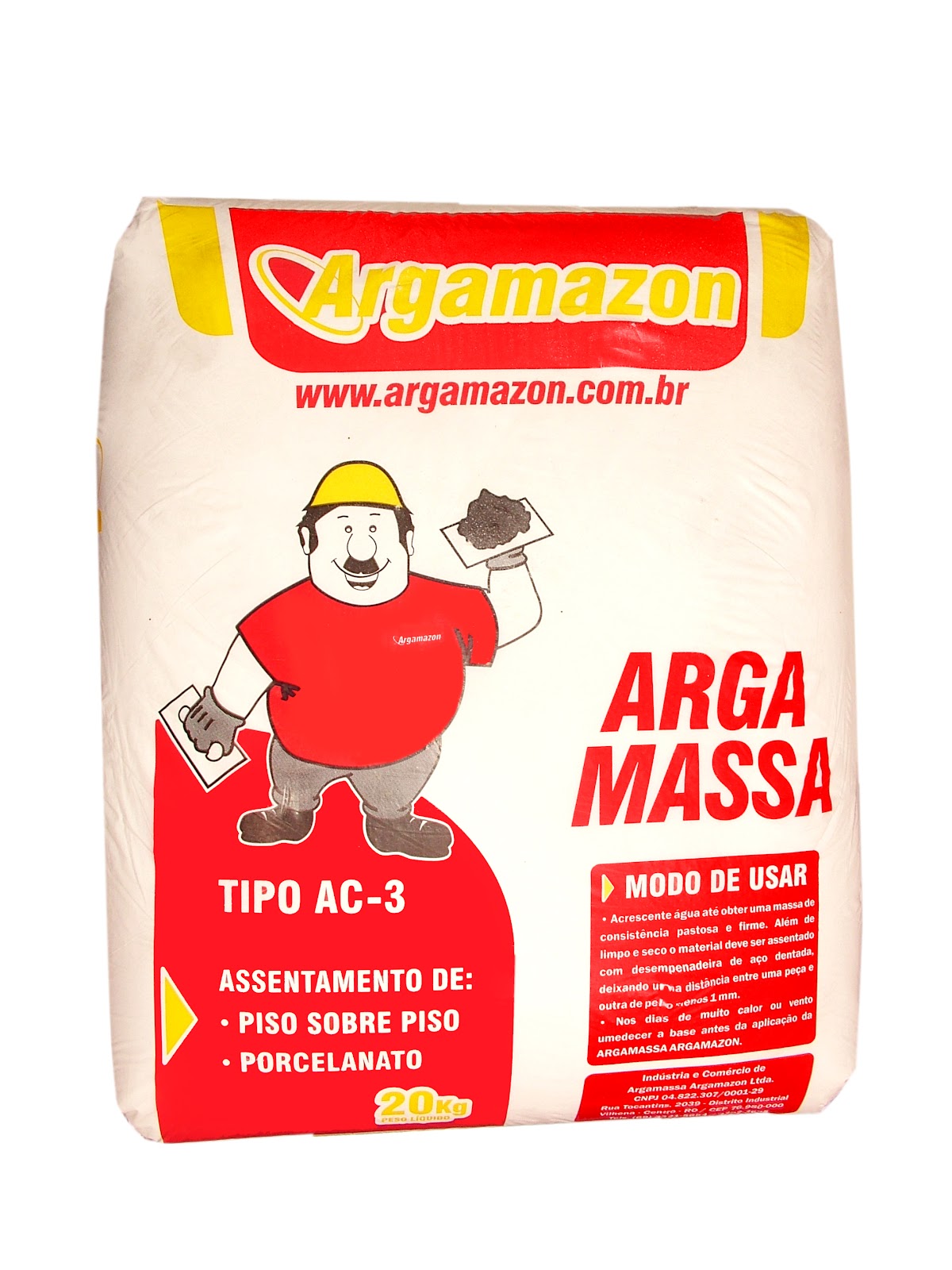 ARGAMAZON: ARGAMASSA PISO PISO -ACIII