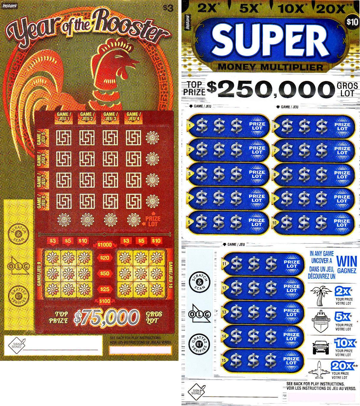 OLG Scratch Ticket Guide: December 2016