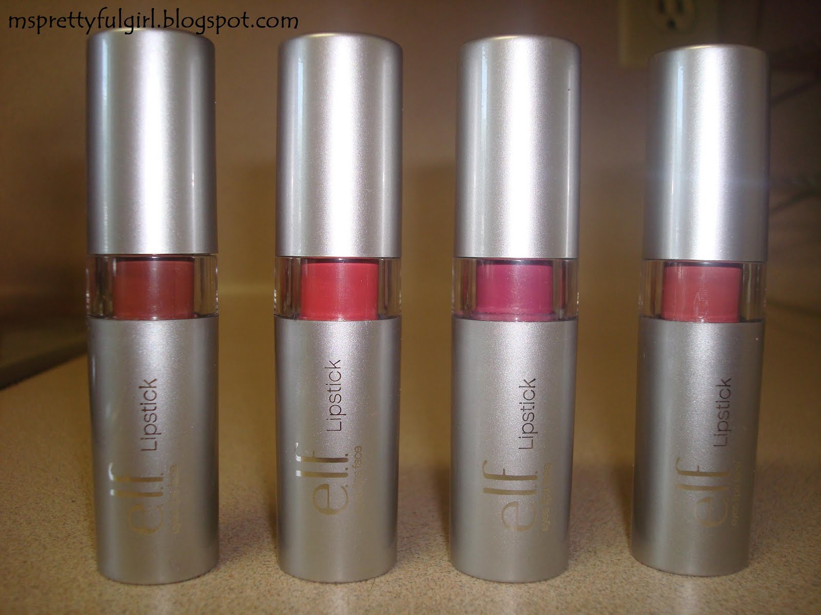 Ms. Prettyful Girl: Swatches: E.L.F. Lipsticks