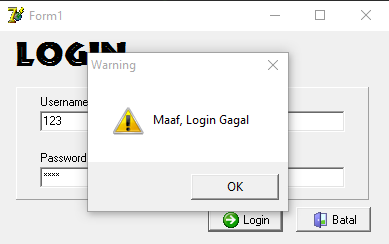 Tutorial Membuat Form Login di Delphi ~ Sekripku