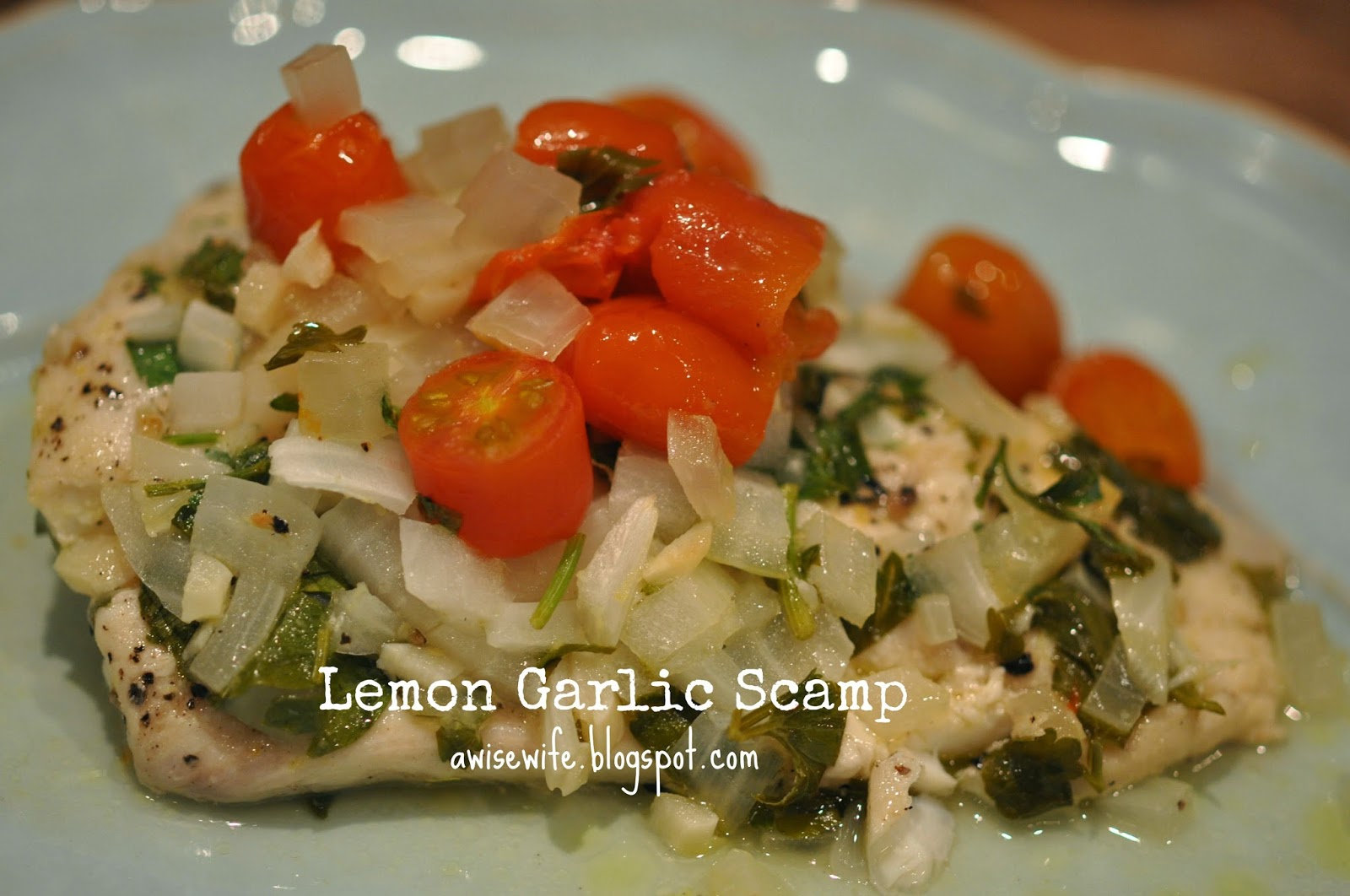 Life of a Wise Wife : Lemon Garlic Scamp