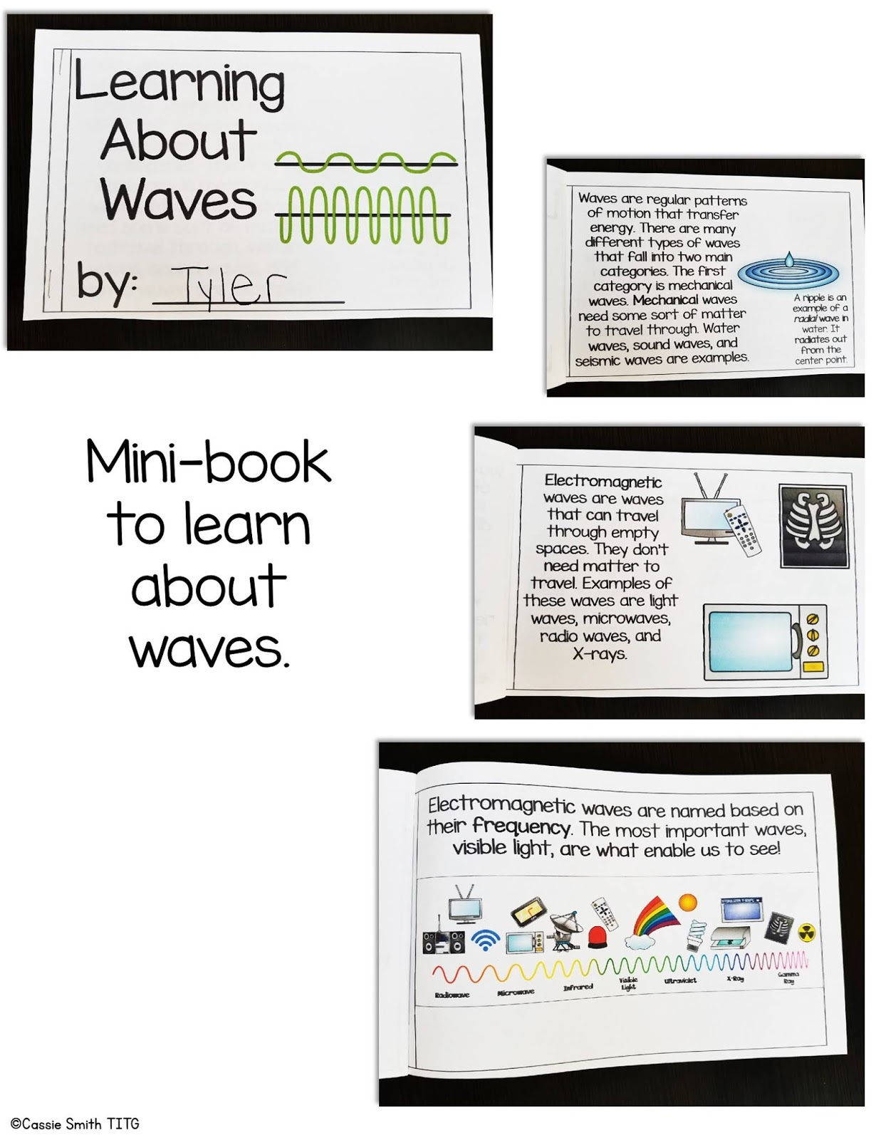 Waves and Information 4th Grade NGSS - Thrifty in Third Grade