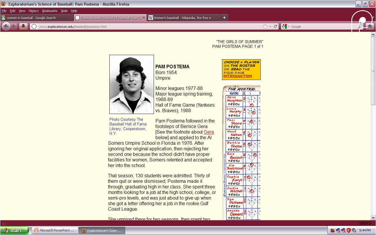 The Token American: Ladies in Blue