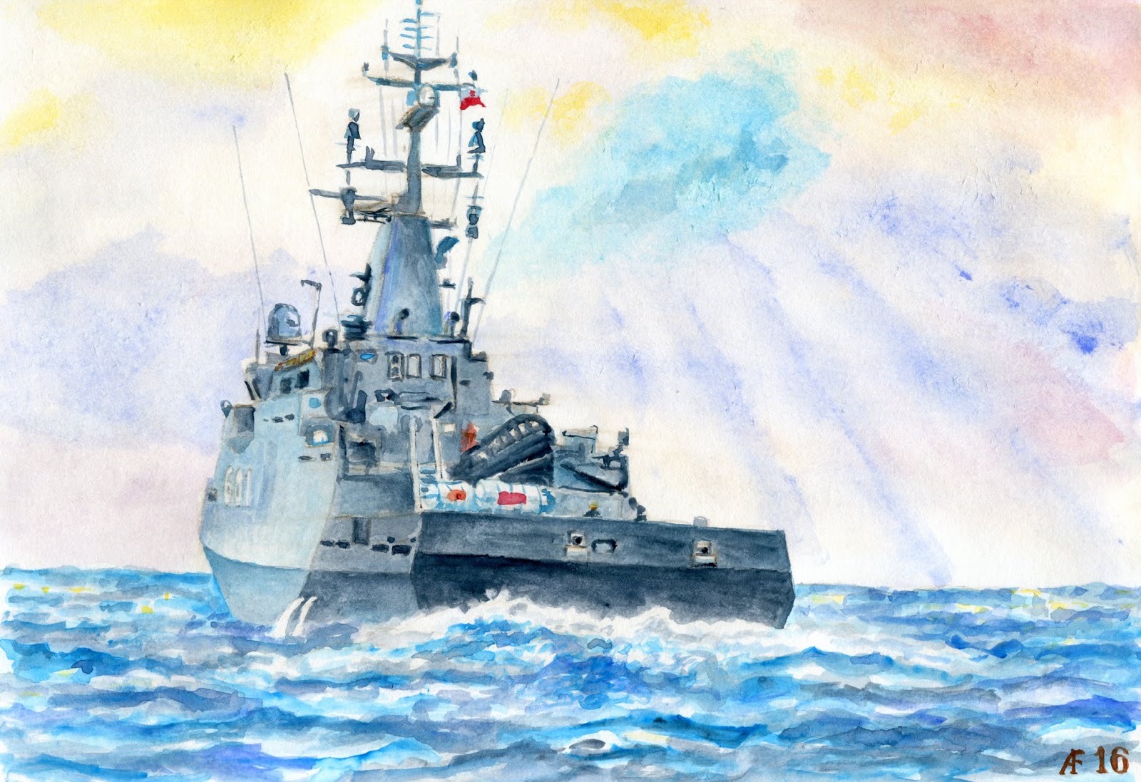 Adam Fleks. Zasadniczo fotografia: ORP Kormoran i Błyskawica