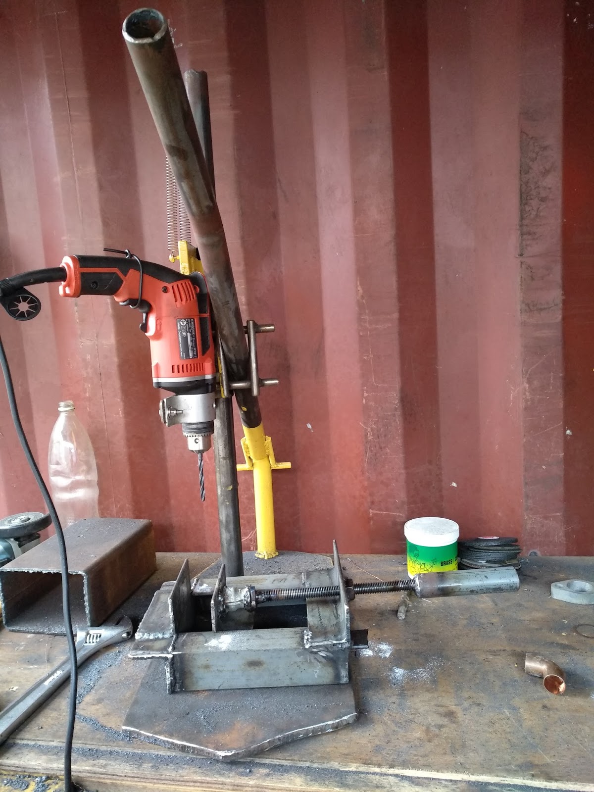 Reefer Container Special Custom Tools - Drill Press - By Dhilreefer
