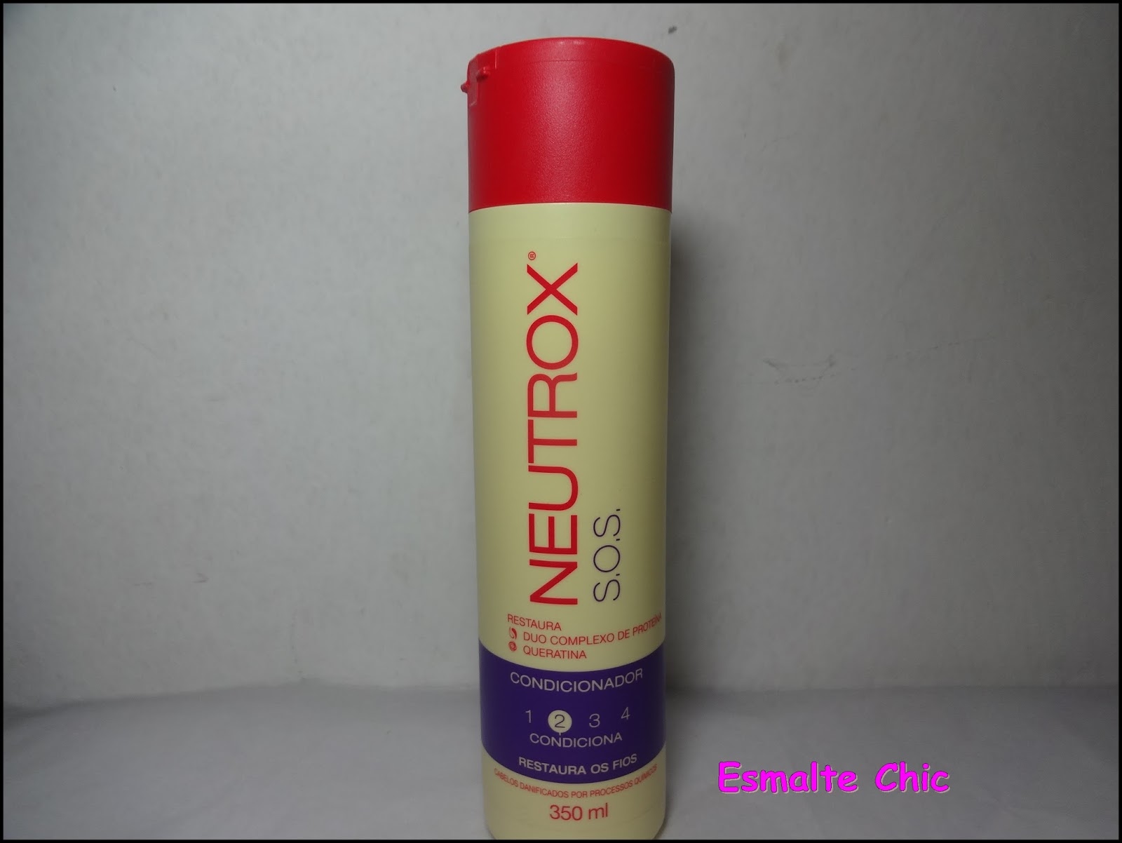 Esmalte Chic: Linha SOS Neutrox - Resenha