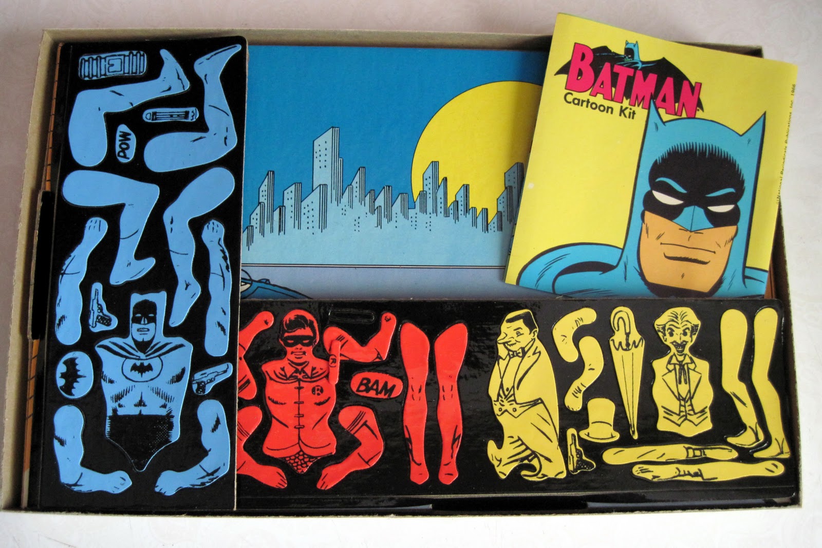 Tracy's Toys (and Some Other Stuff): Vintage Batman Board Game, Puzzle ...