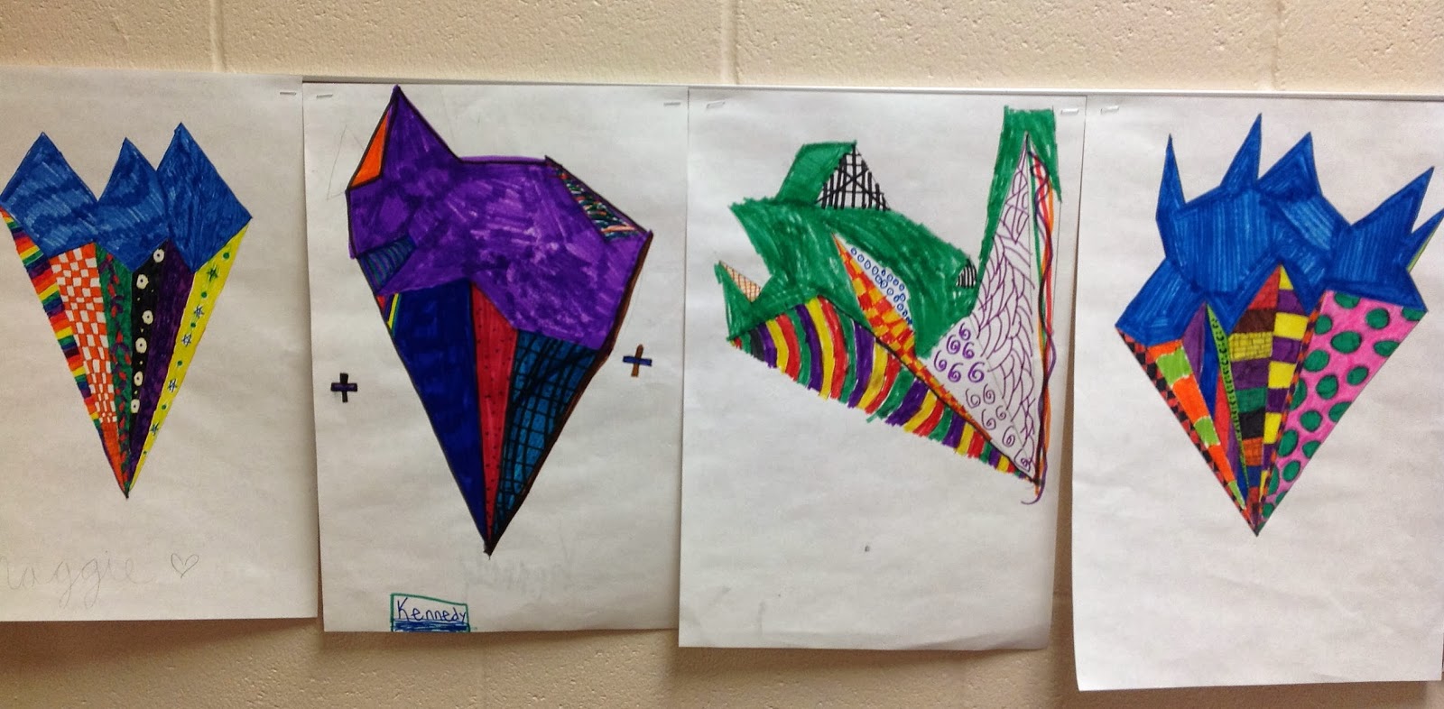 Miss Arty Pants: One Point Perspective