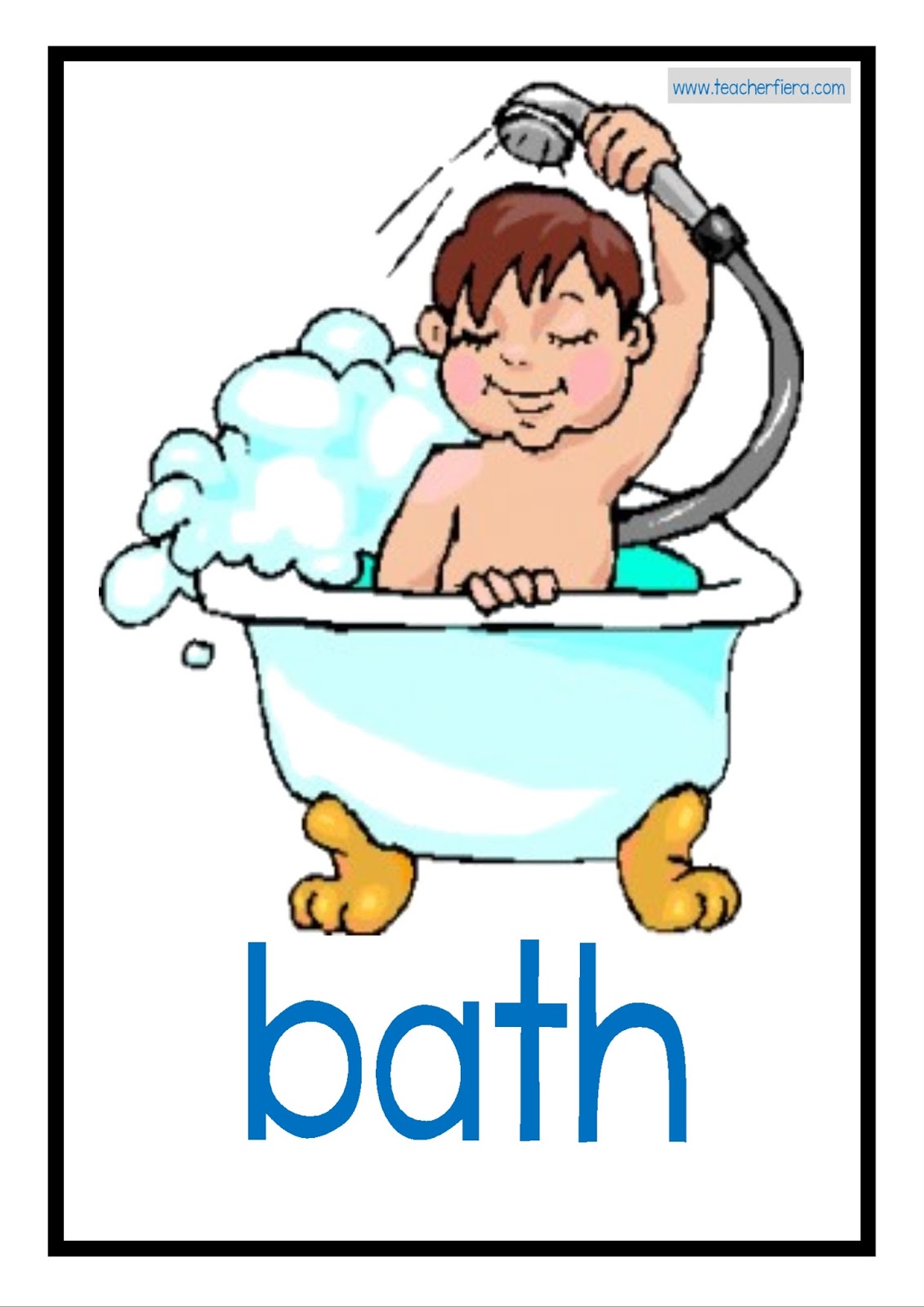 teacherfiera.com: VISUAL AIDS FOR YEAR 1 UNIT 7 - BE CLEAN (BASED ON ...