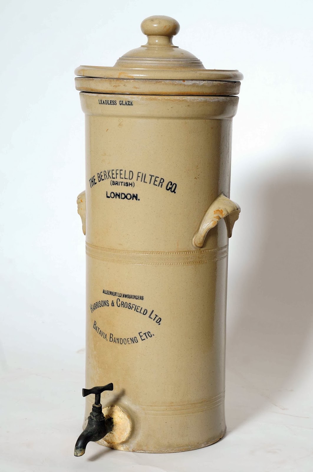 Old Vintage Gallery: Filter Air Antik "Berkefeld" London Circa 1925