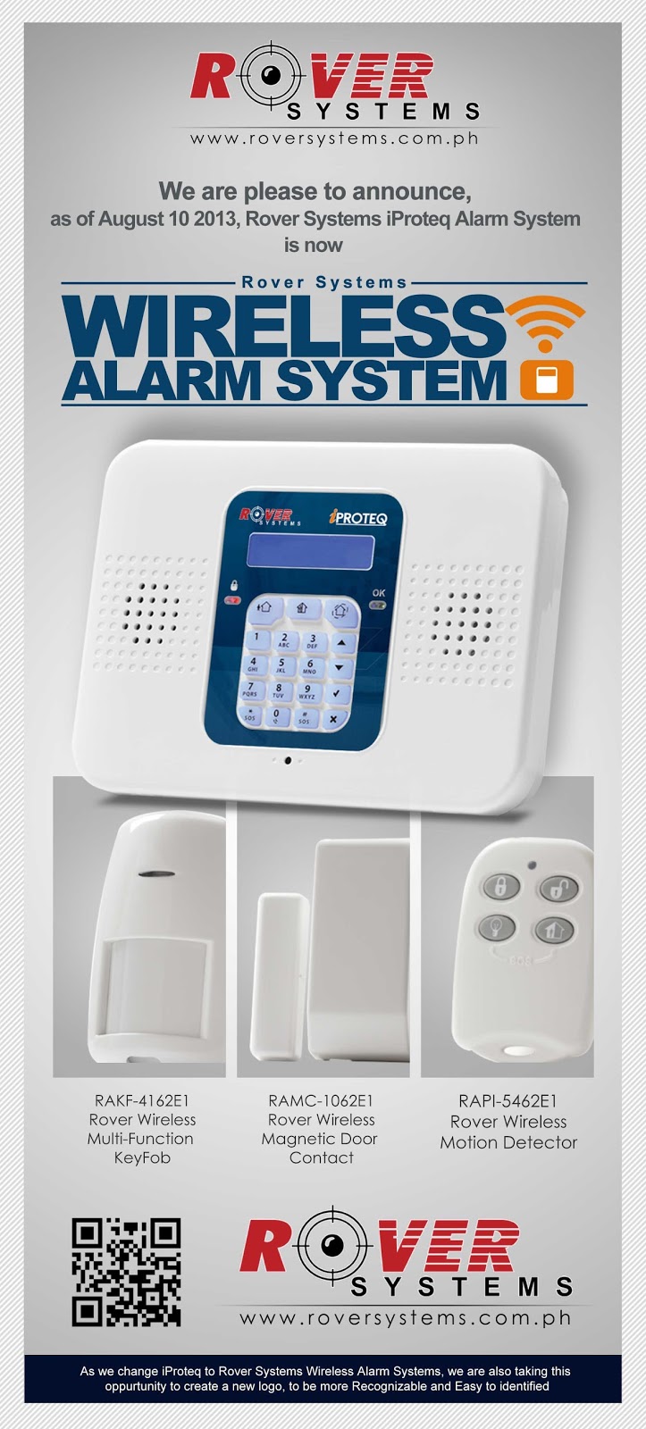 ROVER SYSTEMS WIRELESS ALARM SYSTEMS ~ Rover Systems - CCTV Philippines
