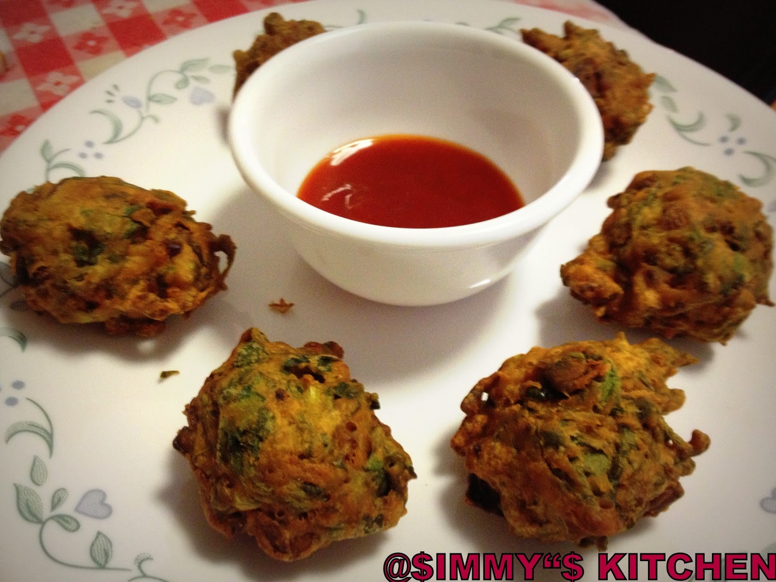 PALANG PAKUDI(PALAK/SPINACH PAKORA)
