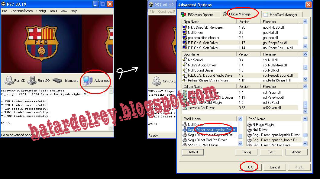 cara seting controller joystik pada PSXeven | Batar Del Rey