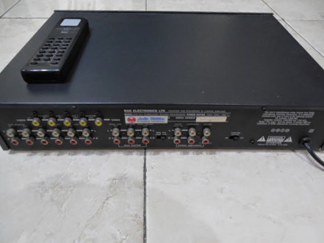 all about audio: Nad 910 Preamp Stereo And Surround Sound Processor