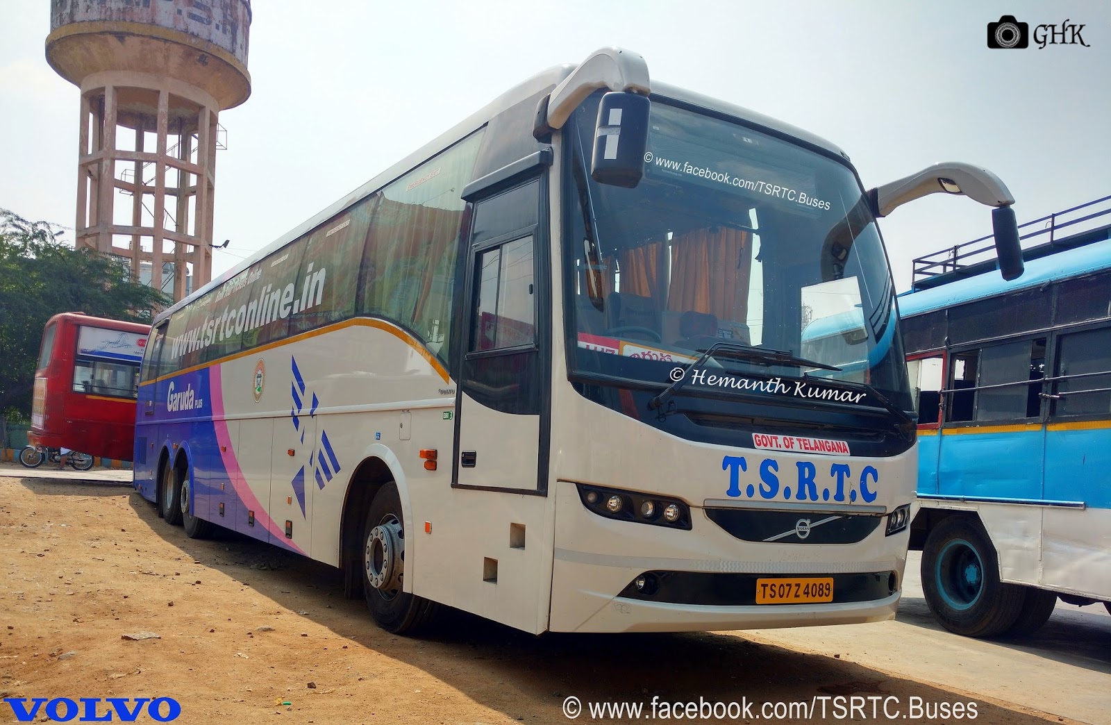 TSRTC GARUDA PLUS Buses VOLVO B9R I-Shift and Scania 13.7m