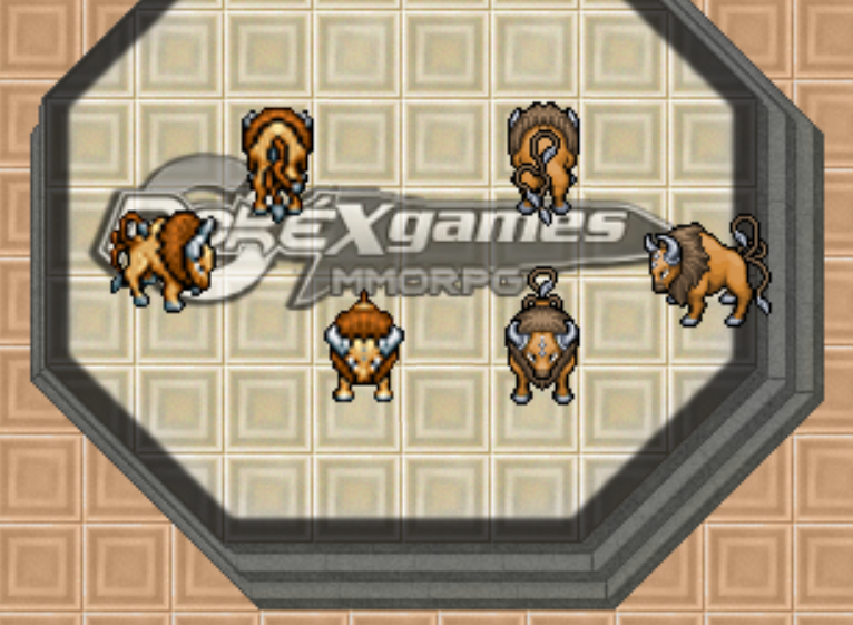 Mundo PxG: Tauros e Shiny Tauros sprite remake!