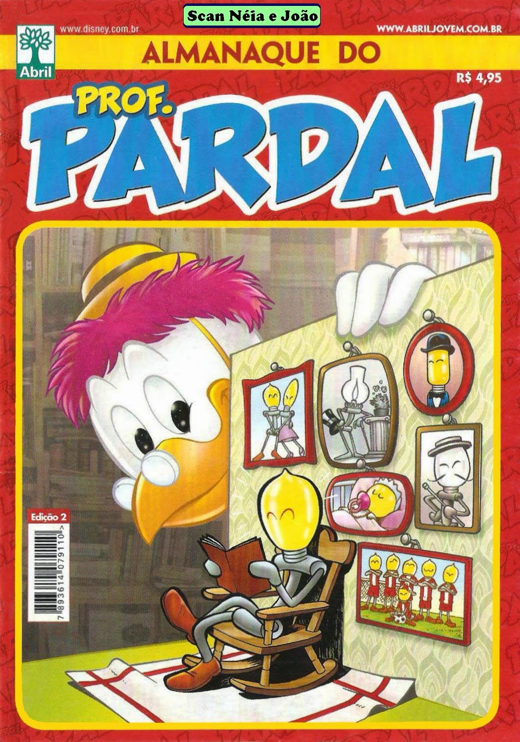 Gibis Clássicos: Almanaque do Prof. Pardal 2ª Série - n° 2 - Editora Abril