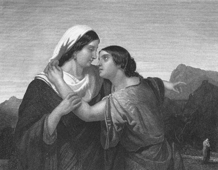 Footprints From the Bible: Cynthia Davis Author: Naomi, named 'Mara ...