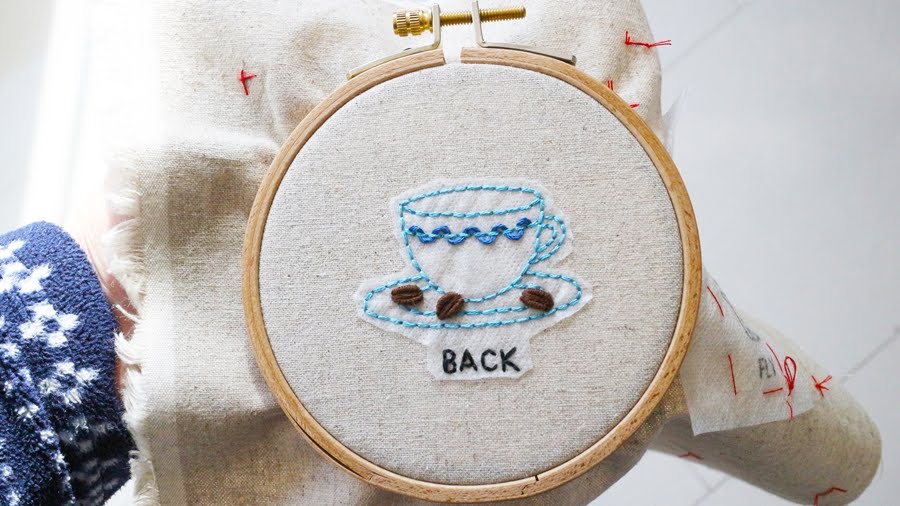 Stitch Sampler book for Beginners - Back Stitch