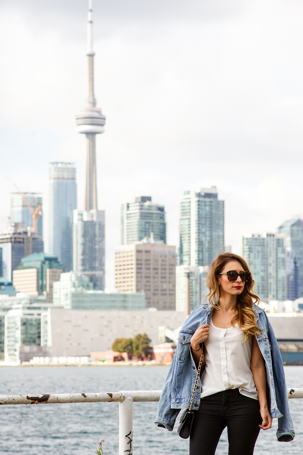 OOTD - Oversized Denim Jacket | La Petite Noob | A Toronto-Based ...