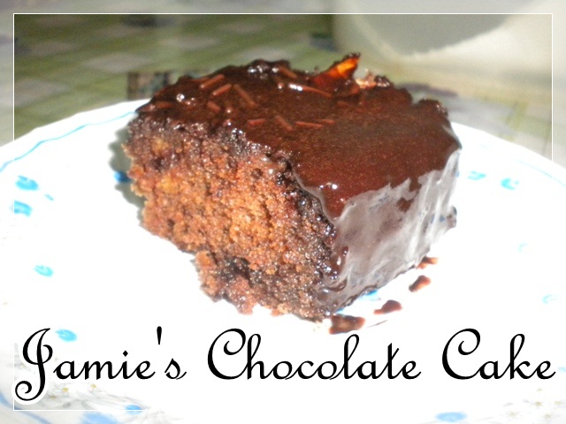 Let's Cook A Storm: Jamie Oliver's Chocolate Cake