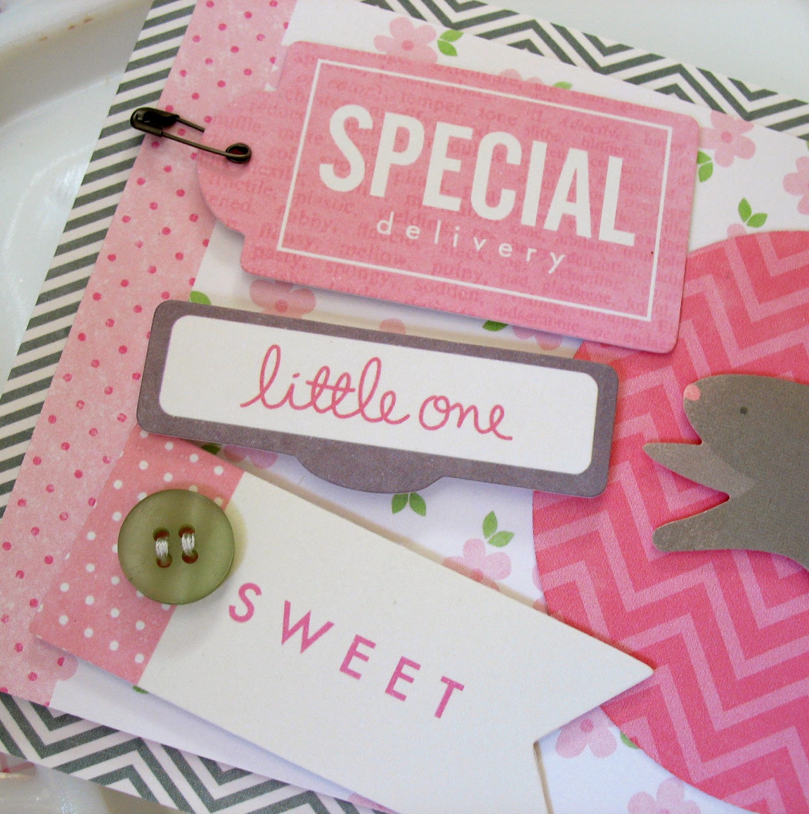 Card-Blanc by Kathy Martin: Special Delivery