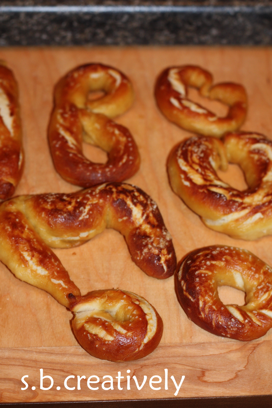 s.b.creatively: Alphabet Pretzels!
