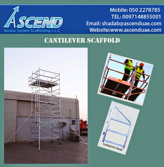 Welcome to Ascend Access System Scaffolding L.L.C: Cantilever Scaffold