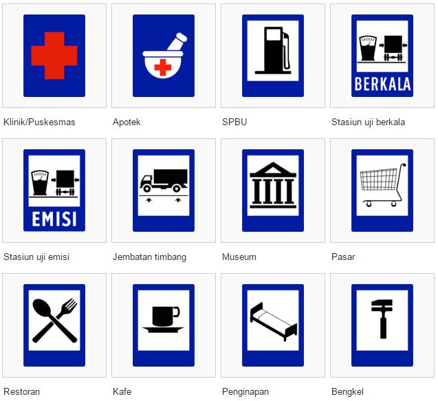 PeJe Elementary School Site's: Rambu lalu lintas