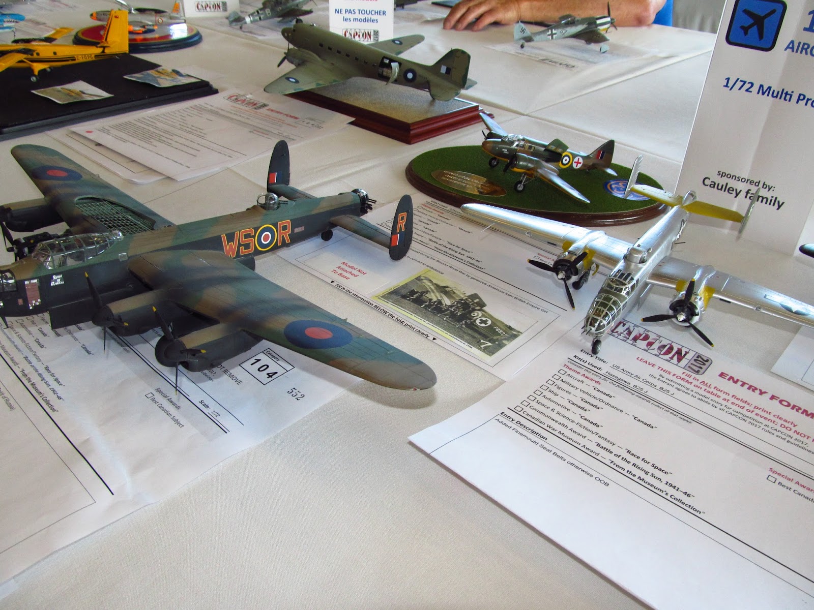 IPMS Ottawa - Monthly Plastic Model Contests: CAPCON 2017 - AIRCRAFT