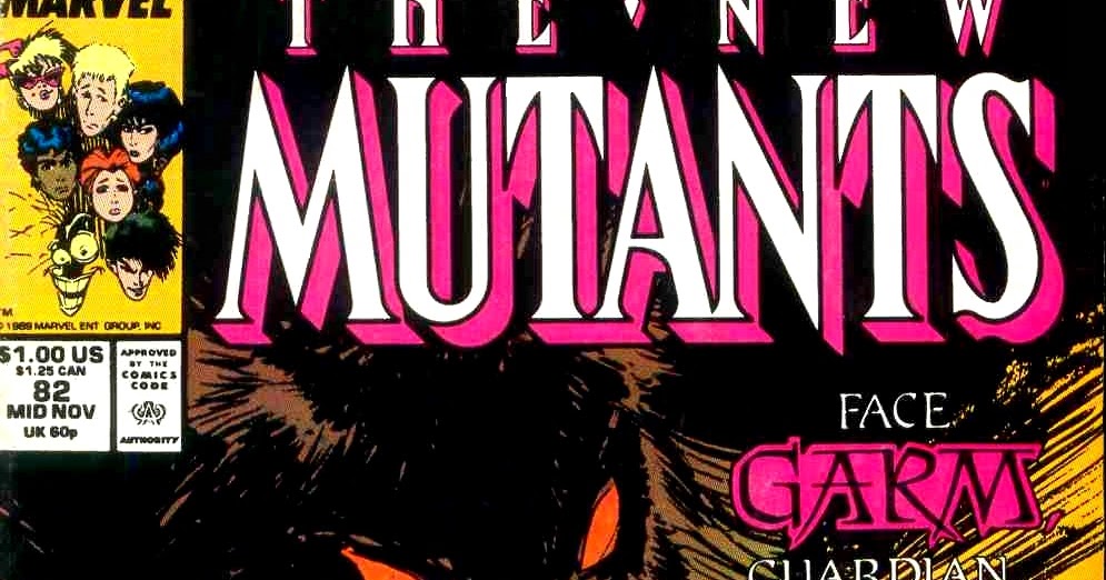 Marvel Comics of the 1980s: 1989 - New Mutants #82 Original Art by Bret ...