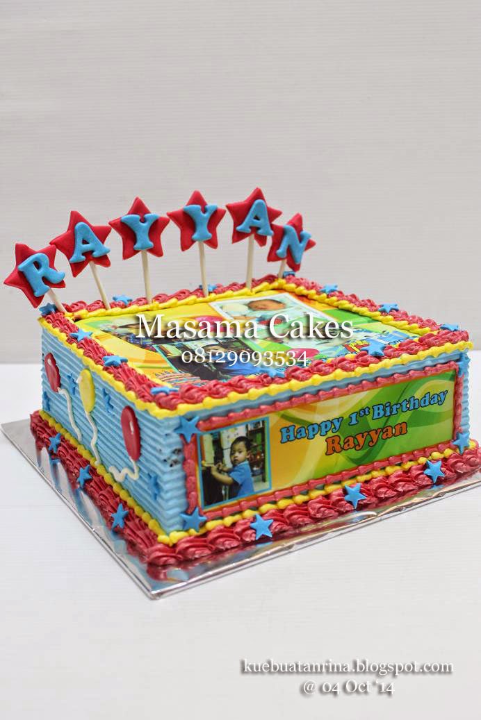 Masama Cakes: Rayyan's Birthday Cake and Cup Cake...