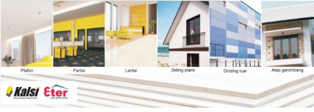 Macam-macam Produk Kalsiboard ling dan kalsirata - Plafon dan partisi ...