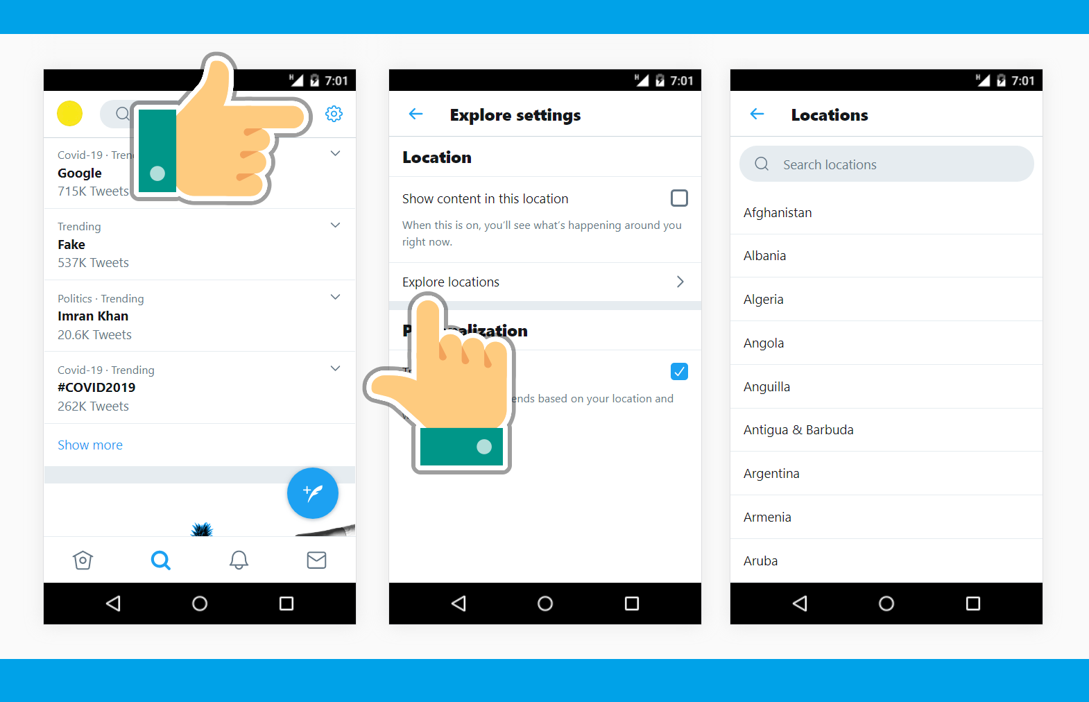 Twitter Rolls Out Improved Settings For Explore Tab To Make Content ...