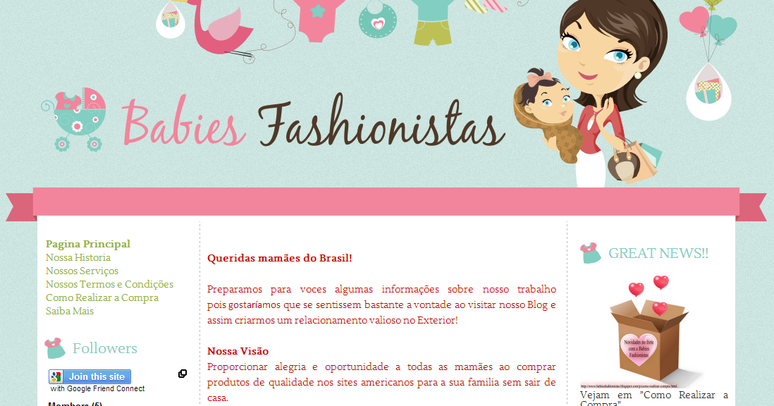 Babies Fashionistas Blog Template | Ipietoon - Blog Design and Online ...