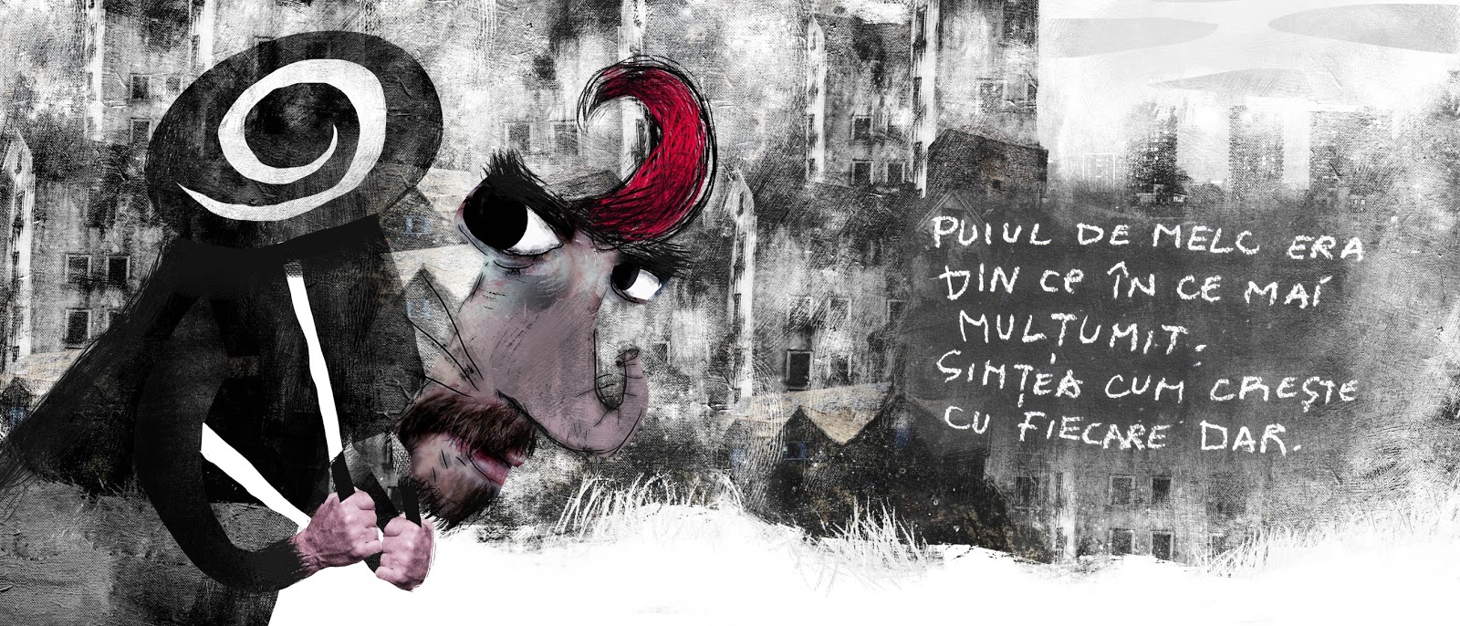 the worktable: Ștefan Georgescu: Povestea unui pui de melc I.