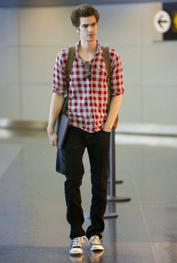 Celebrity Casual Style for Your Daily Look: ANDREW GARFIELD CASUAL STYLE