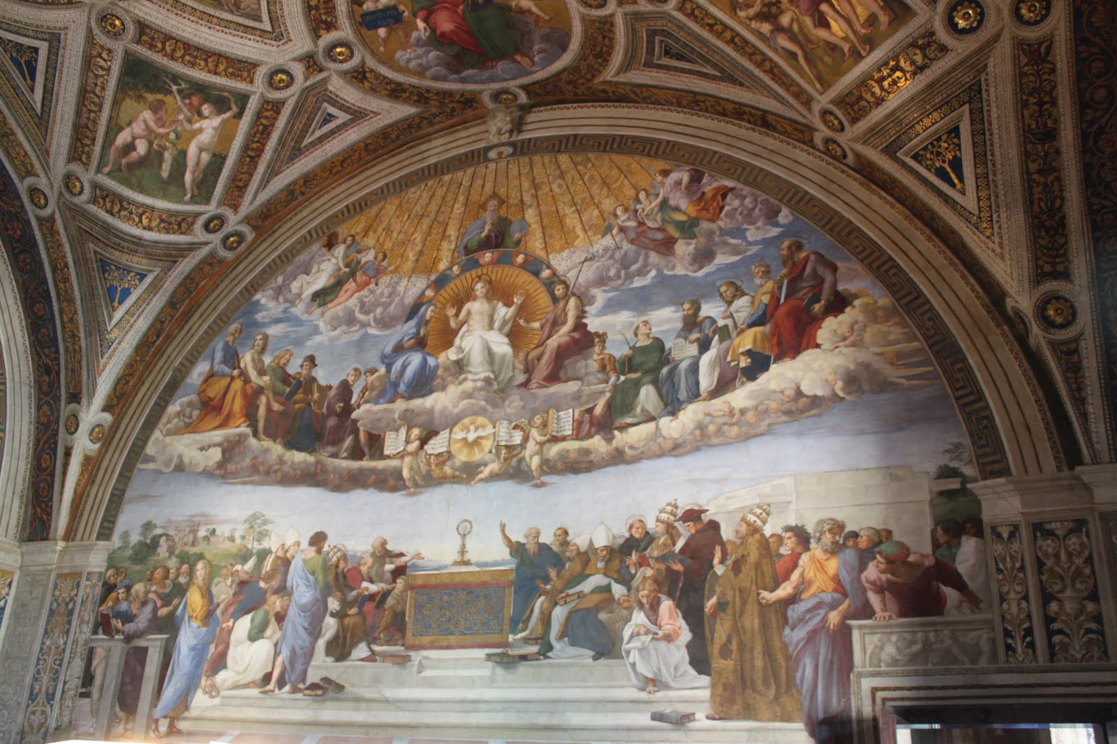 Byzigenous Buddhapalian: Day Two - Vatican Museums - Raphael Rooms