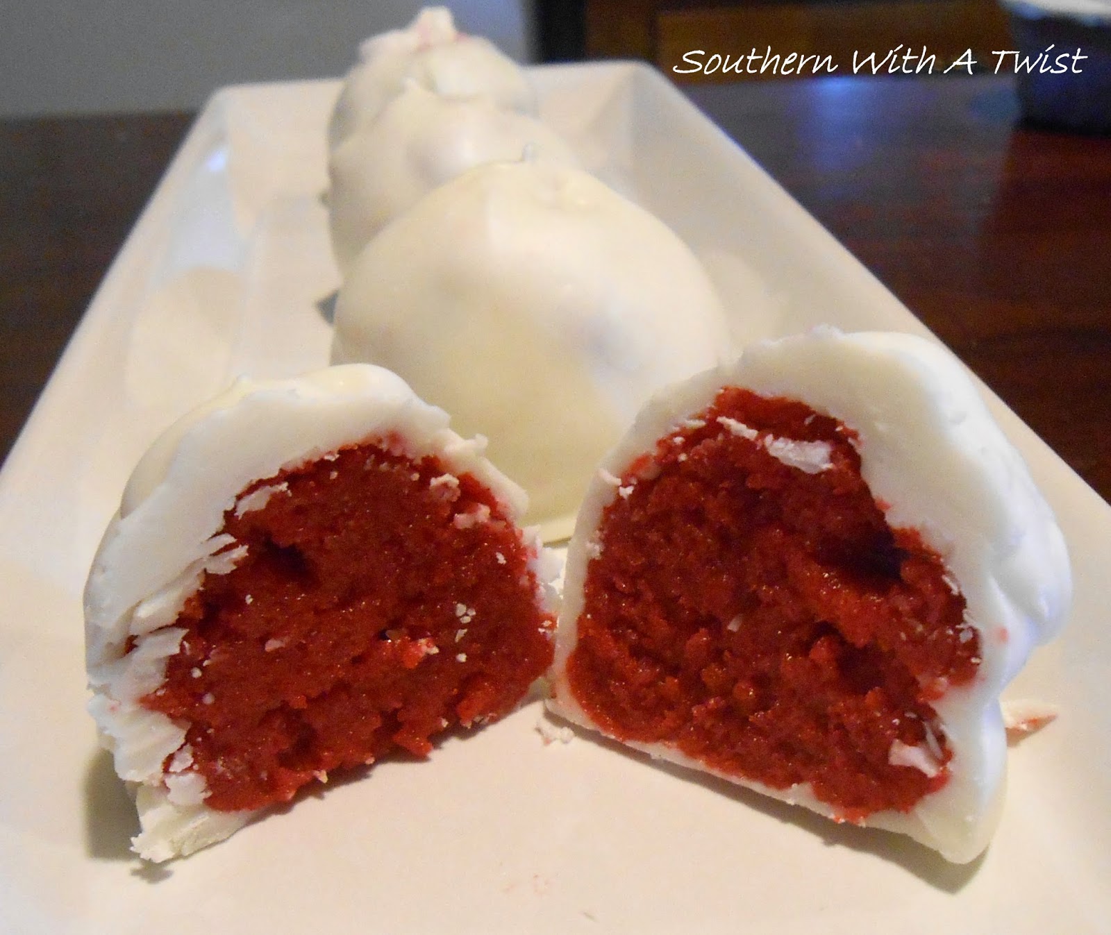 Southern With A Twist: Red Velvet Truffles