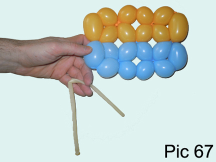 CLASSICAL: Balloon flag of Russia. Balloon flag of Ukraine