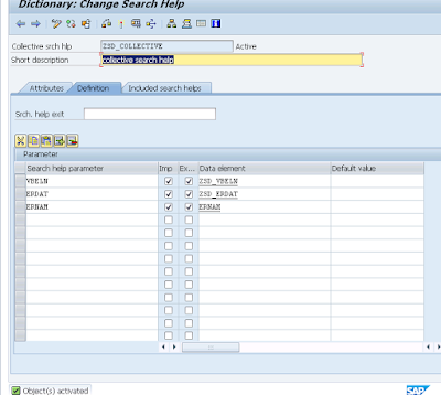 SAP TECH: Collective Search Help