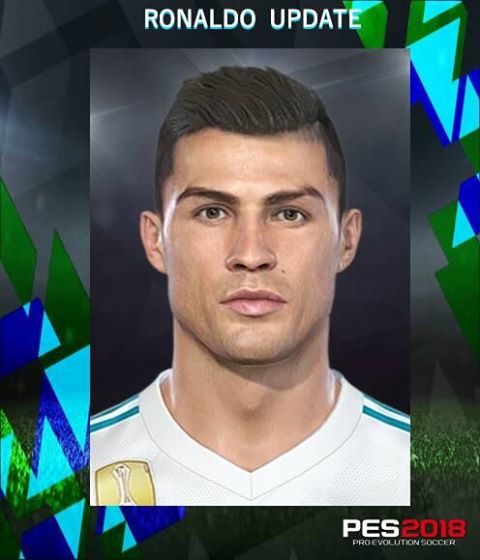 pes-modif: PES 2018 Ronaldo V2 Update Face by Messipradeep