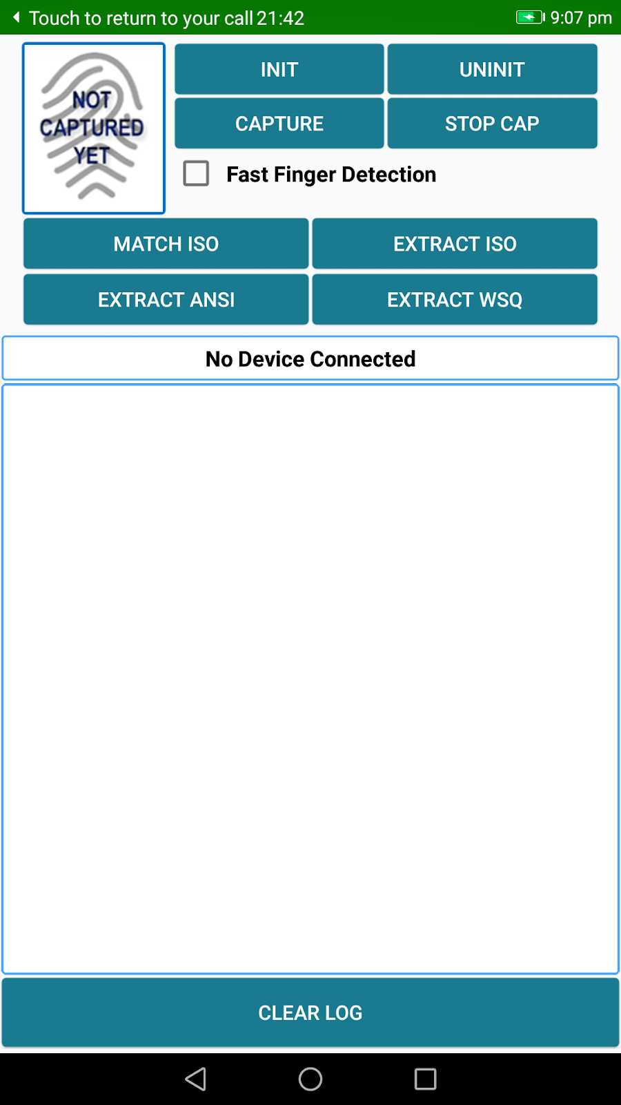 Android Tutorials: Mantra (MFS 100) Biometric Android Example