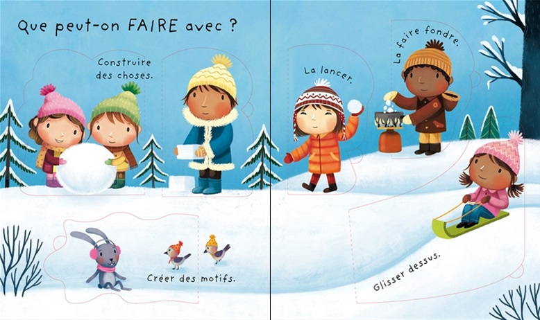 Neige : trois doux livres pour la découvrir et l'apprivoiser